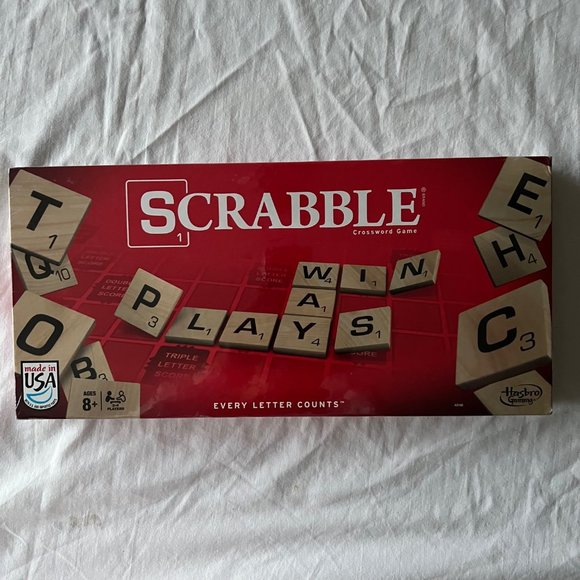 Hasbro | Games | Hasbro Original Scrabble Board Game | Poshmark